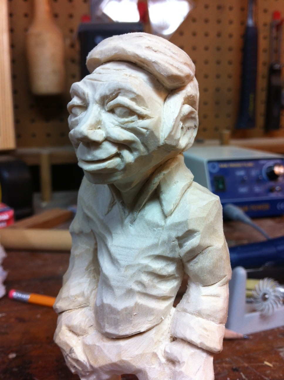 Mike Pounders Wood Carving: Carving with Dave Stetson