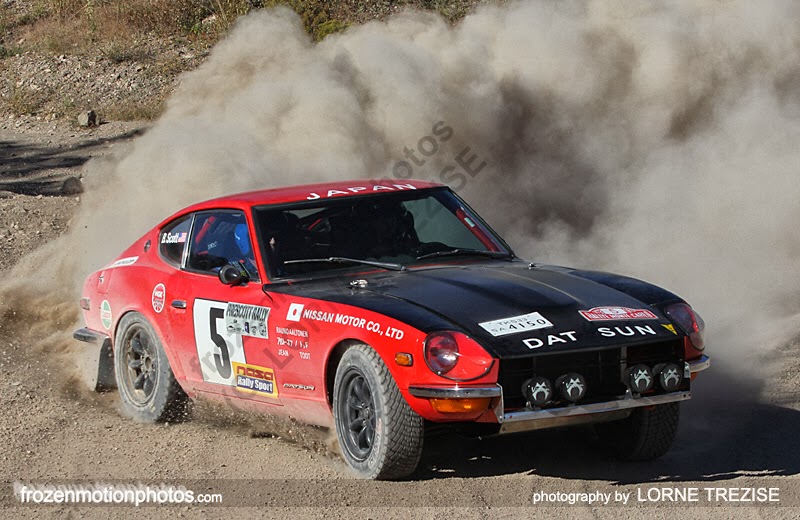 NISMO Stuff: 40 Year Old Datsun 240Z Takes 2WD Win at Prescott Rally 2013