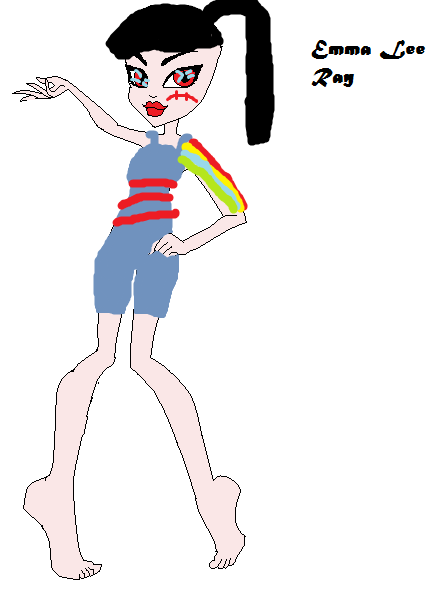 monster high: Monstruocoleccion y fan art de Frankia Tein + OC de María