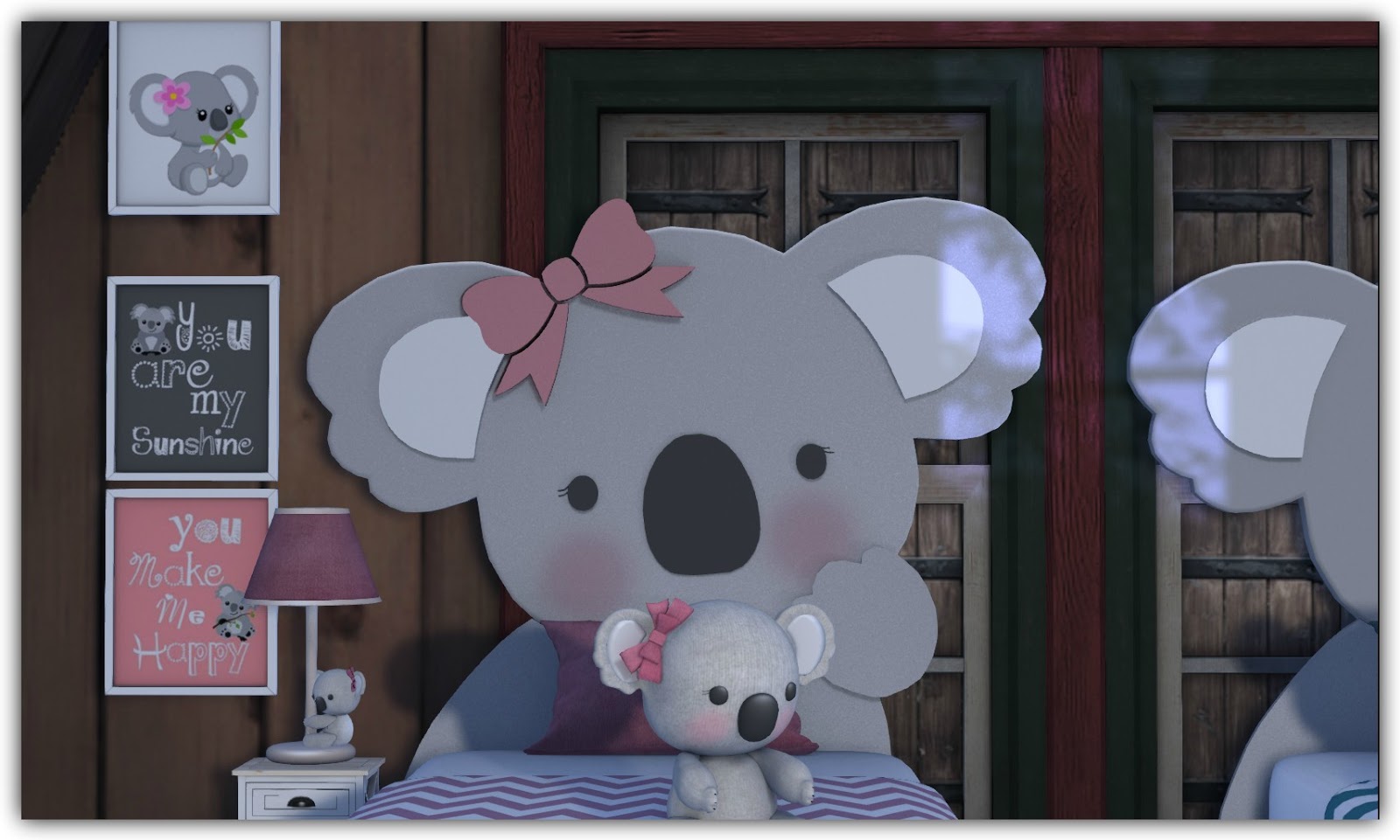 Abi Loves: Cute Koalas Bedroom