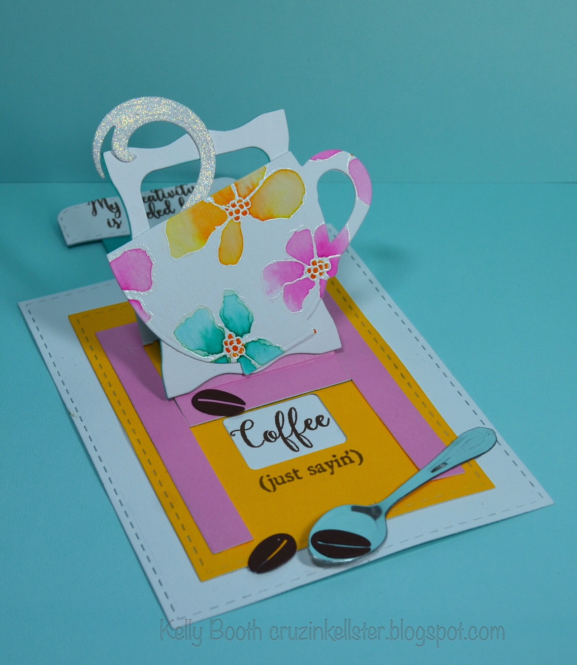 Lovin The Life I Color: My card for the Coffee Loving Paper Crafter's ...