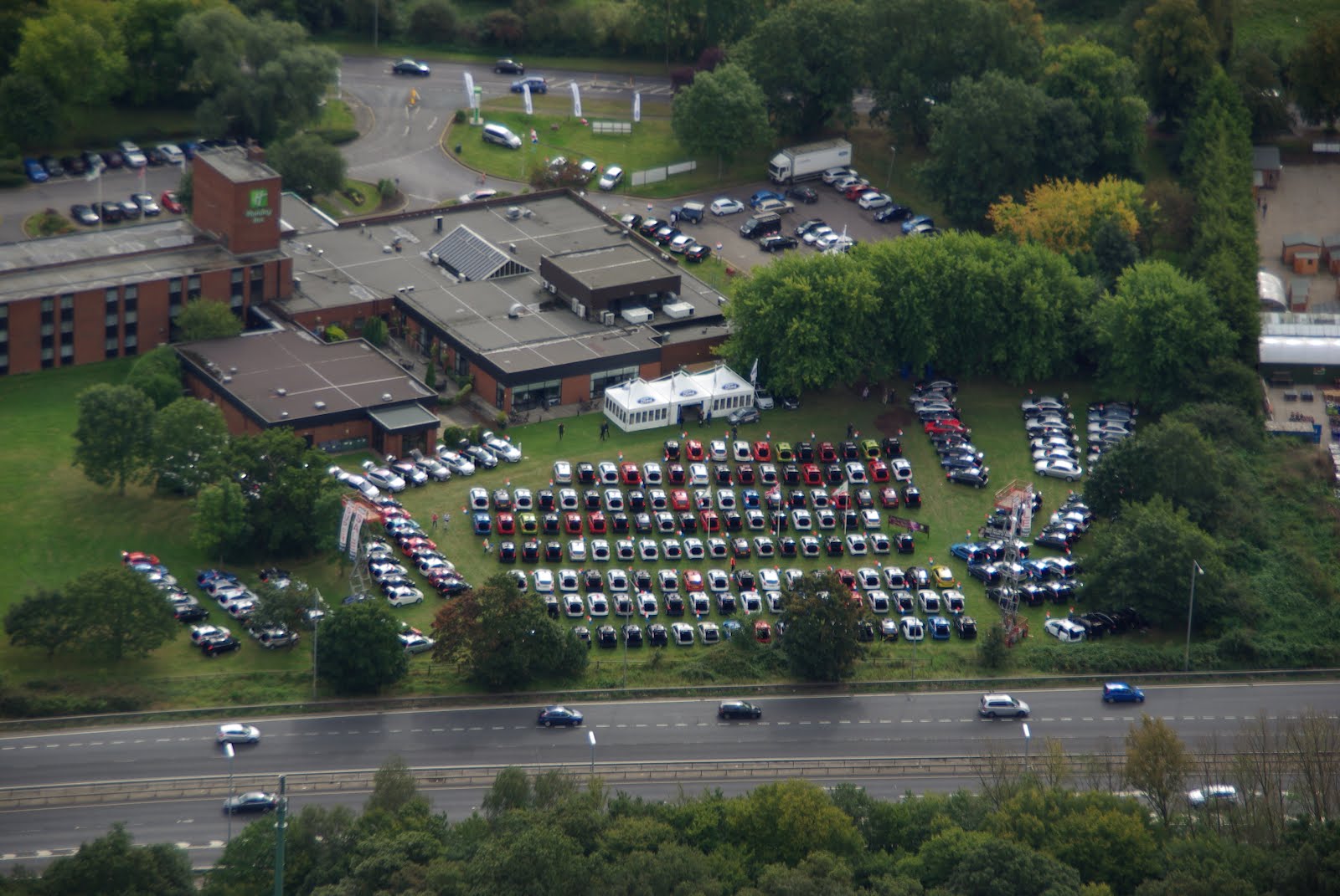 Aerial Advertising with Airads: Allen Ford's September Sale