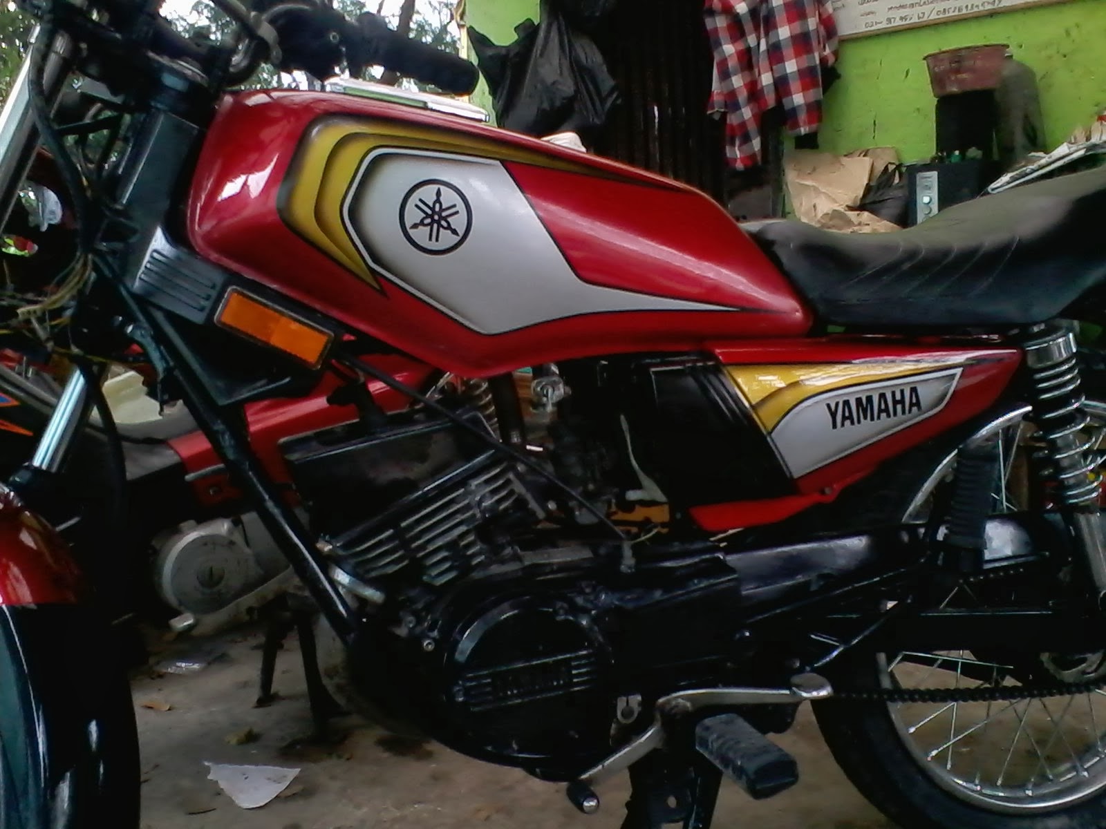 Yamaha Rx King Modif Cafe Racer