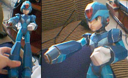 Papercraft - Mega Man X8 - Papercraft4u | Free Papercrafts, Paper Toys ...