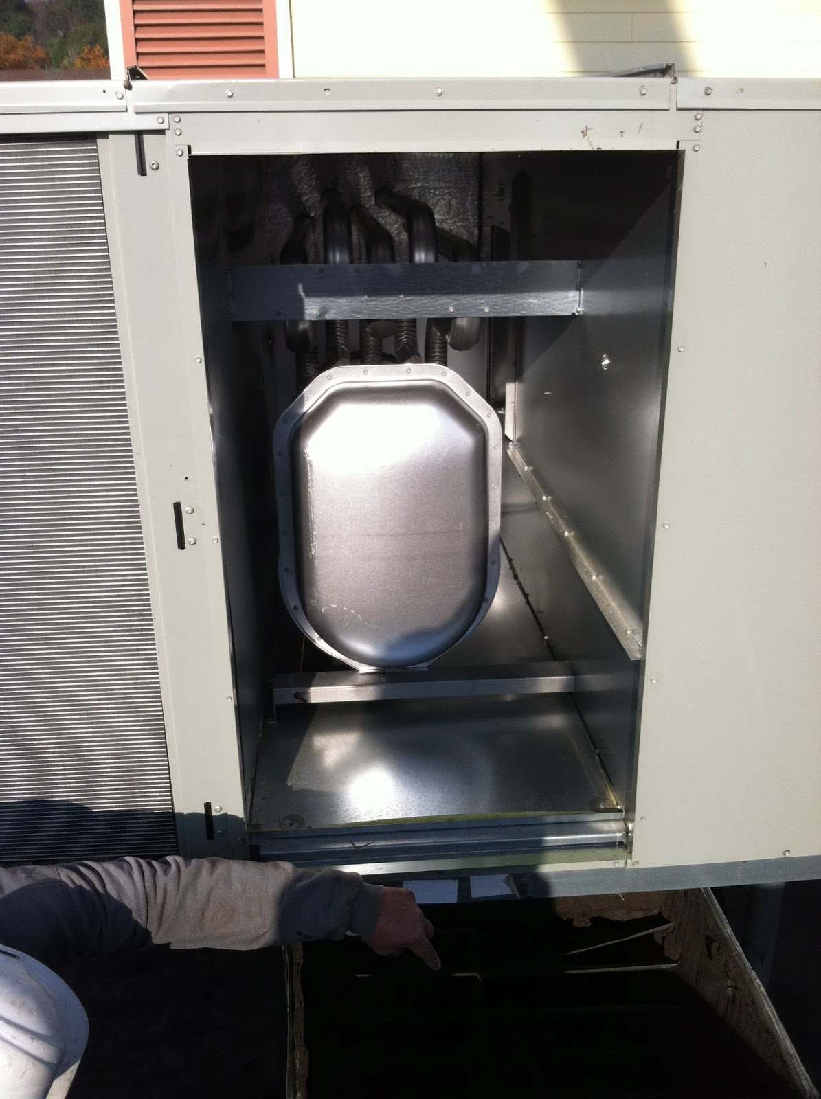 M. J. Hayward Mechanical/Electrical Svcs., Inc.: The heat exchanger ...