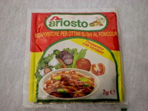 Random Cuisine: Ariosto Seasoning - Risotto with Tomato Sauce