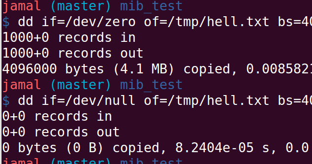 Black hole in Linux - /dev/zero, /dev/null, Creation, Differences, Use cases