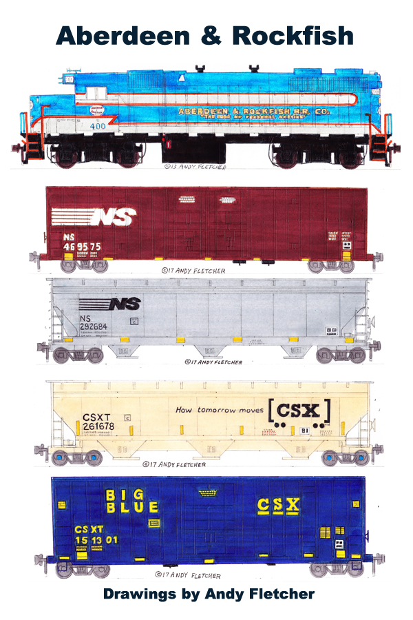 Andy Fletcher Blog-: An Aberdeen & Rockfish Train at Fayetteville ...