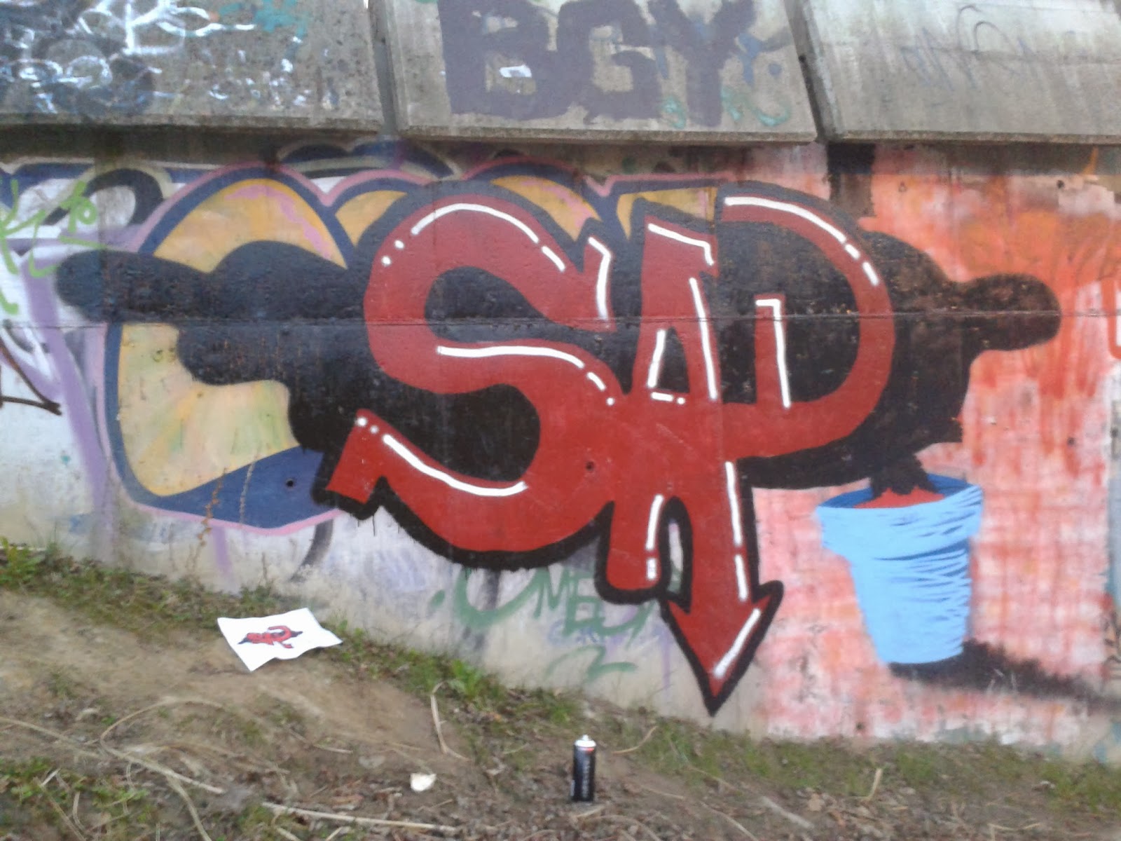 SAD Graffiti