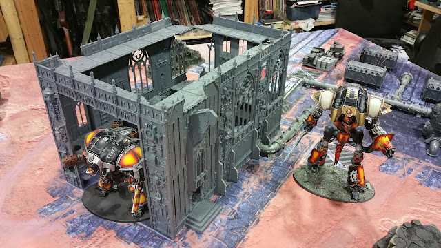 miniwars: Una forja-santuario del Mechanicum en tu casa