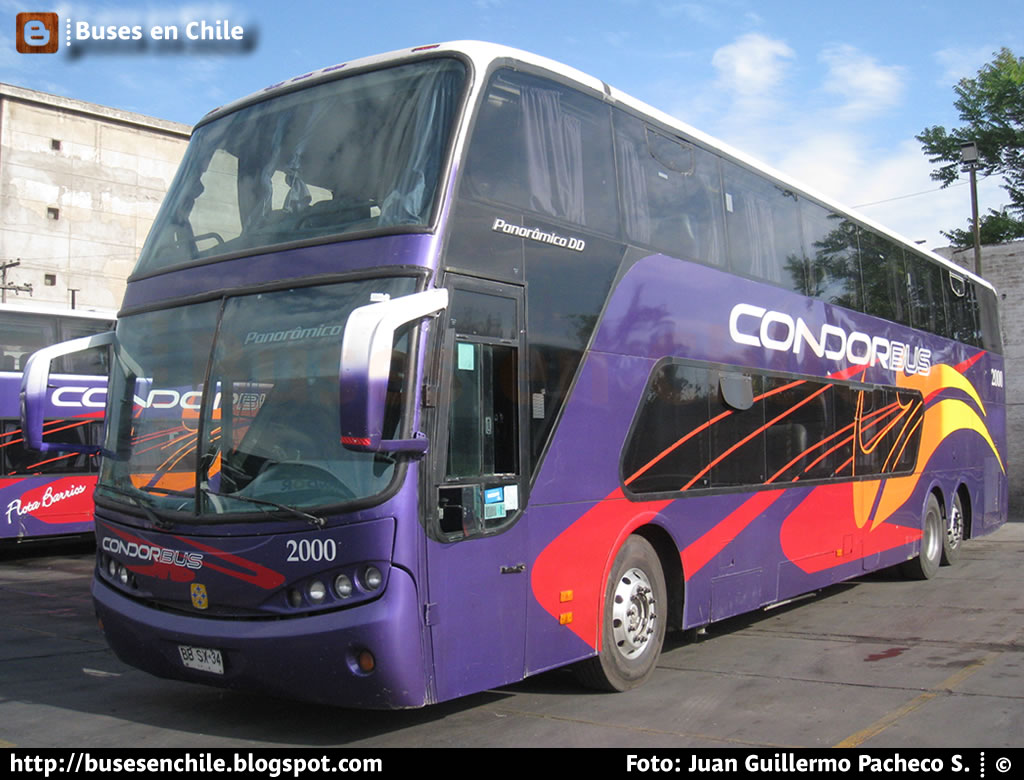 Buses en Chile | Juan Guillermo Pacheco S.: Condor Bus | N° 2000.-