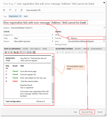 nFocus Blog: New web test case management features in TFS 2012