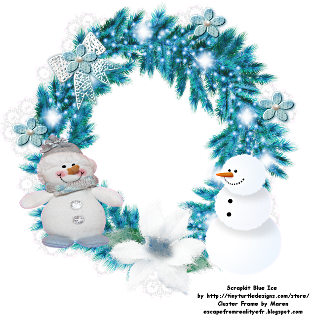 Escape From Reality Blog: FTU 'Blue Ice' Cluster & Cluster Frames