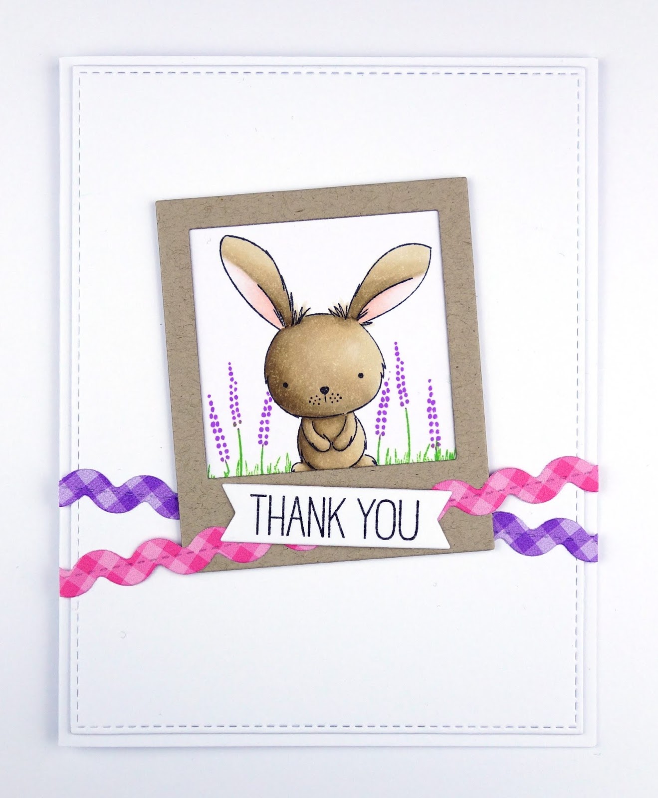 Paper Firefly A Bunny Thank You Paper Firefly A Bunny Thank You