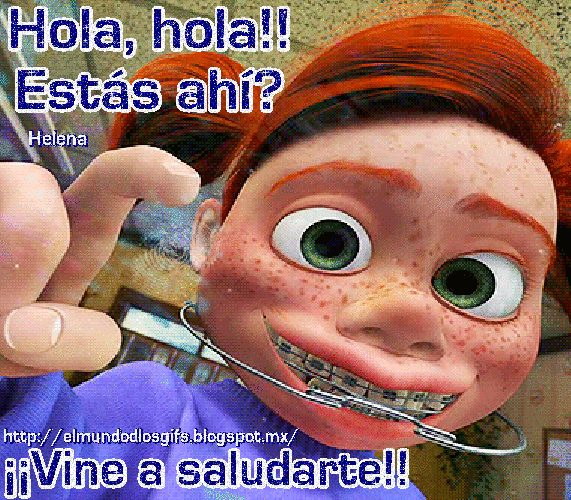 El Mundo de los Gifs: ¡¡Vine a saludarte!! (ver más...)