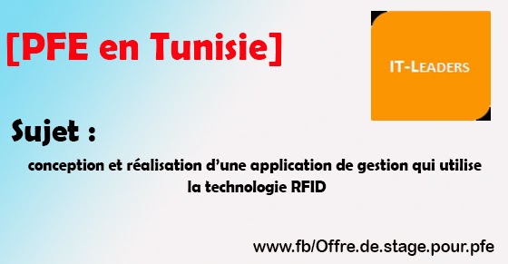 [PFE en Tunisie]conception et réalisation d’une application de gestion qui utilise la ...