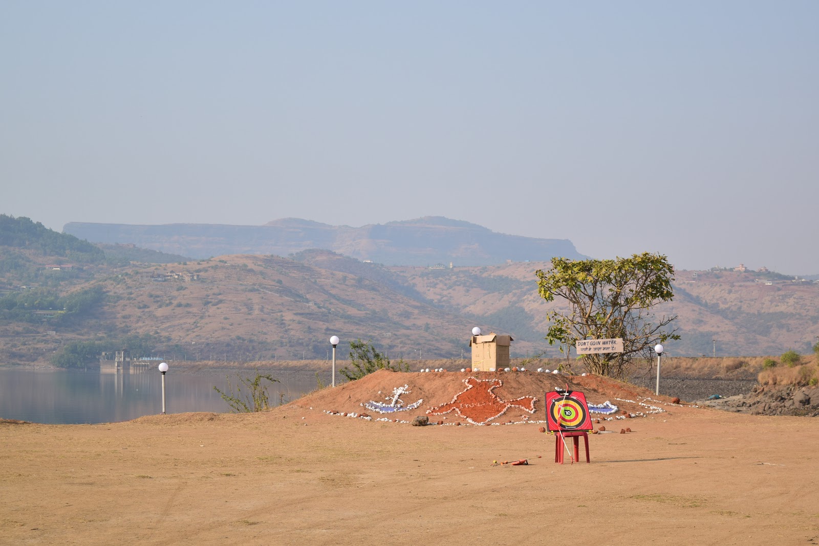 Camping at Pawana Lake
