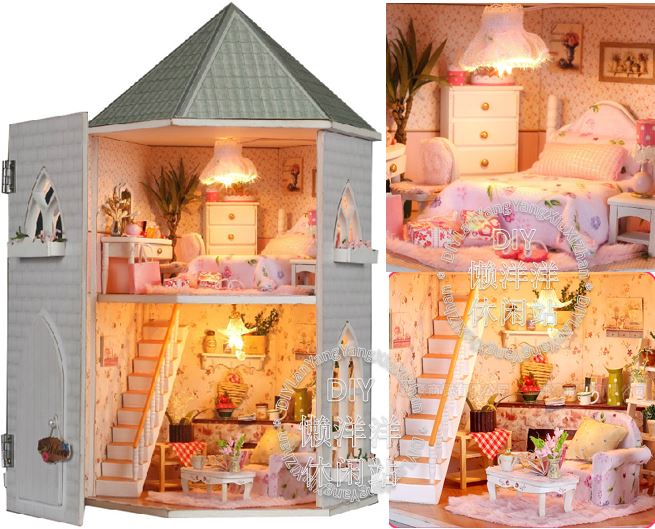 DIY Miniature House Malaysia: DIY Deluxe Series: Love Castle