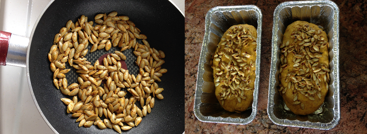 GiraZonneFlower (es): Pan de ayote con semillas