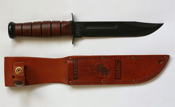 on target shooter nz: US Marines KA-BAR Knife: