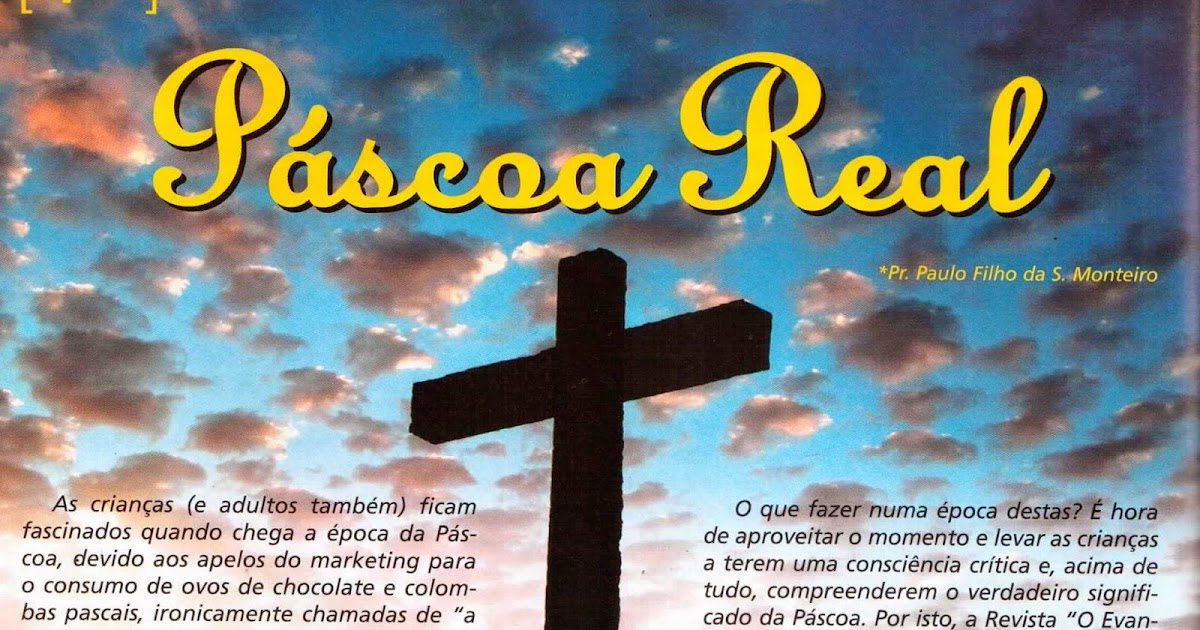 Beth Lapa: PÁSCOA REAL