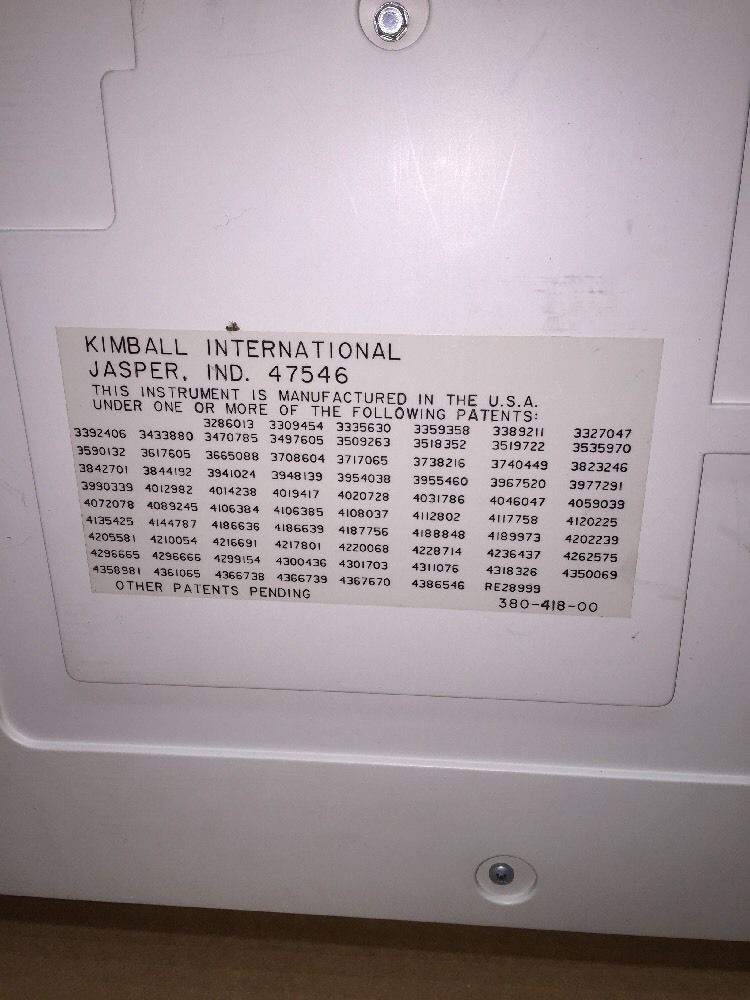 MATRIXSYNTH: Kimball Challenger Mono Synth Organ Keyboard SN 47546 with ...