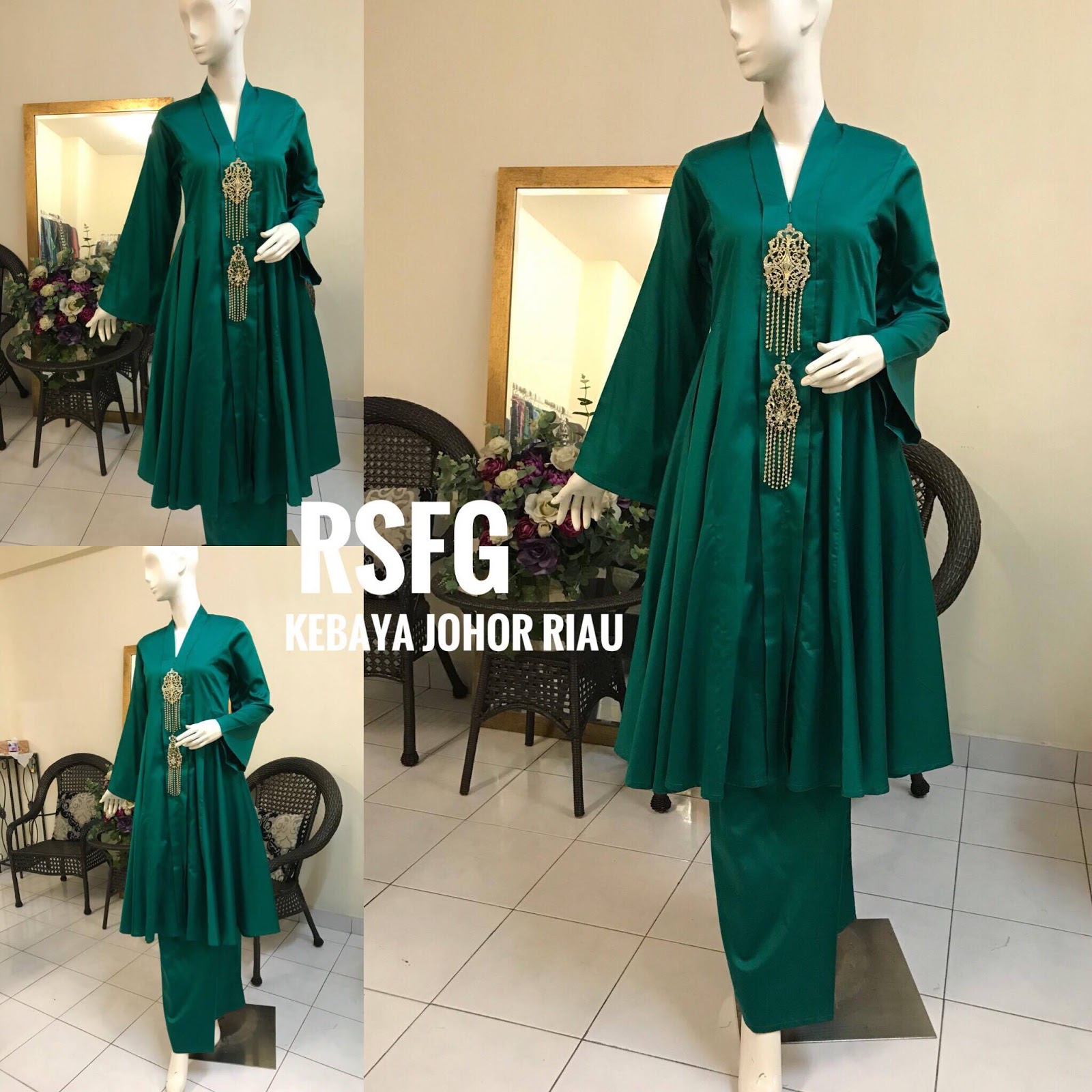 R.S.F.G )*** Rahim Simon Fashion Gallery: Kebaya Johor Riau