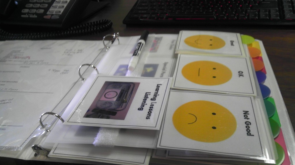 See Rebecca Sew: Homemade PECS Visual Schedule for Kindergarten