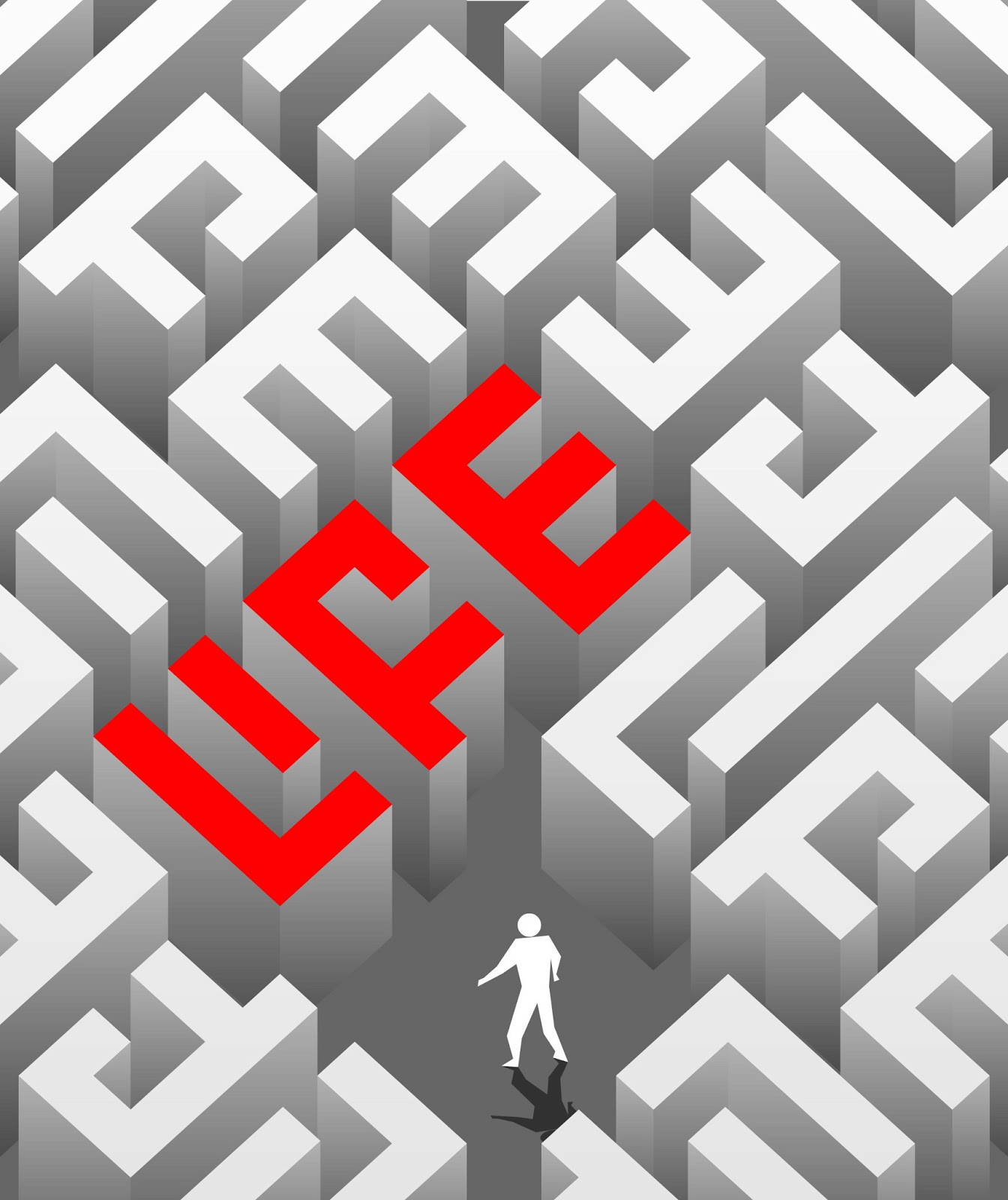 كتب حازم: Life is like a maze.