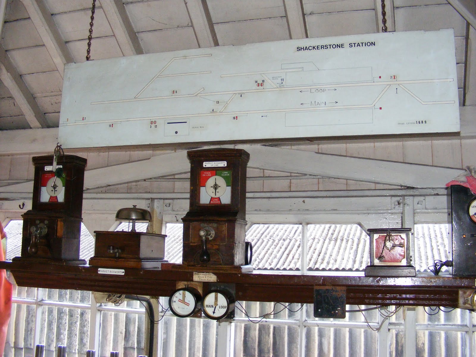 Sam's World: Signalling at Shackerstone...