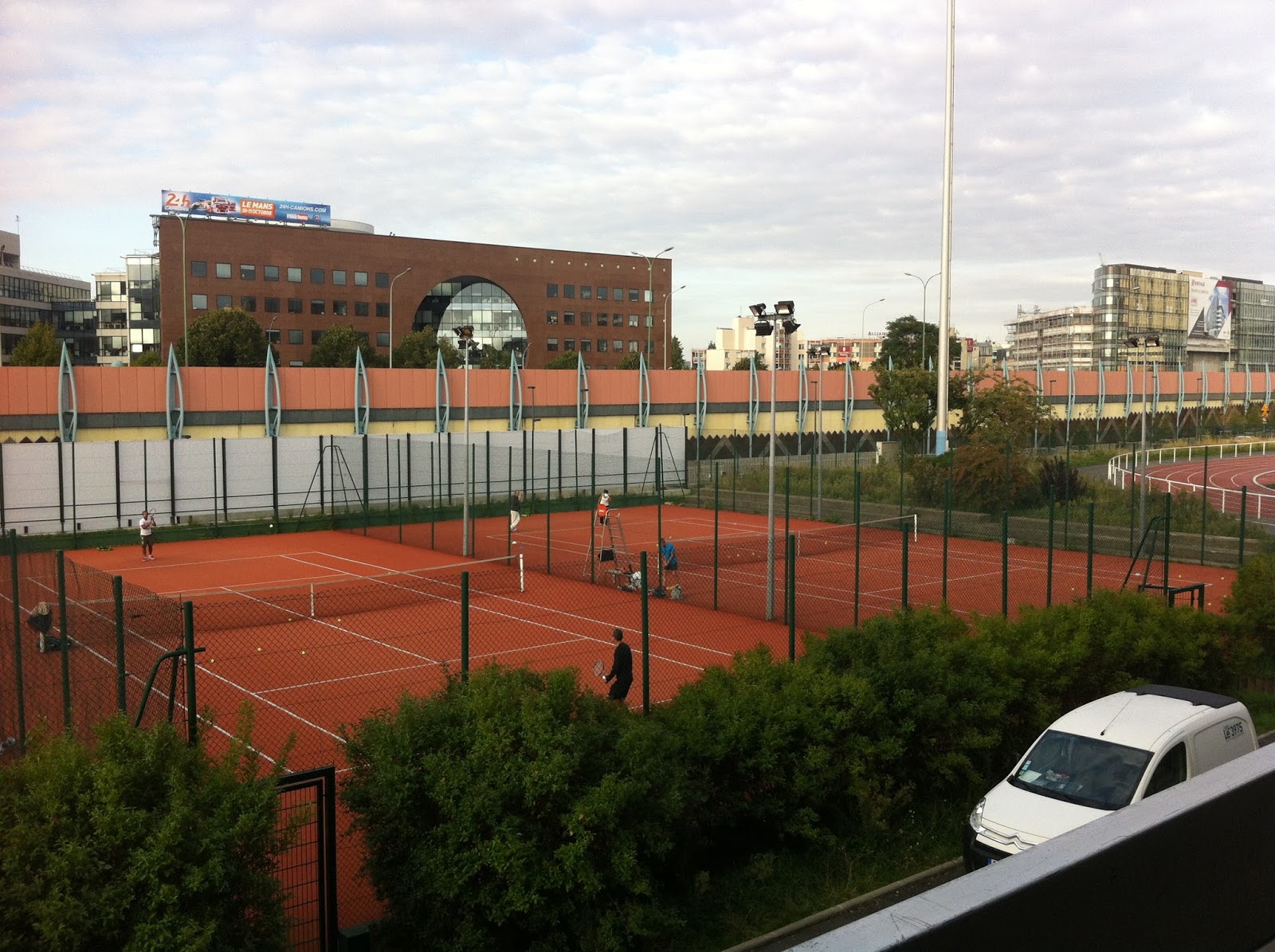 Encore On Court: a tennis tour of Paris: Tennis Max Rousié: Pitch ...
