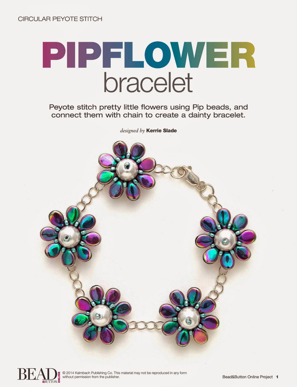 Kerrie Slade: Pipflowers and Chexxagons!