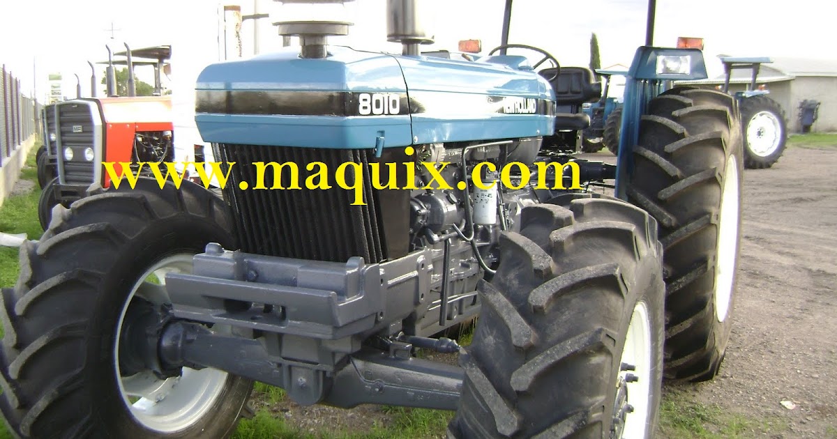 MAQUINARIA AGRICOLA INDUSTRIAL: Tractor Ford NH 8010 por $23000 dlls ...