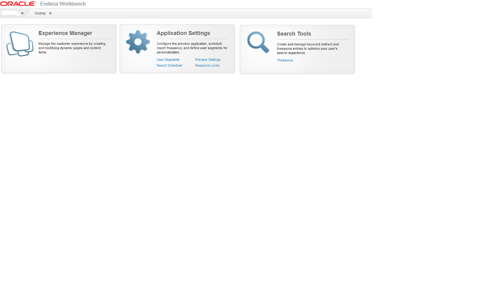 Oracle Commerce- Think Out of the box!!!: Endeca Workbench EAC admin ...