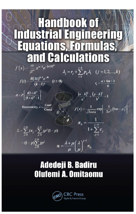Handbook Of Industrial Engineering Equations , Formulas And ...