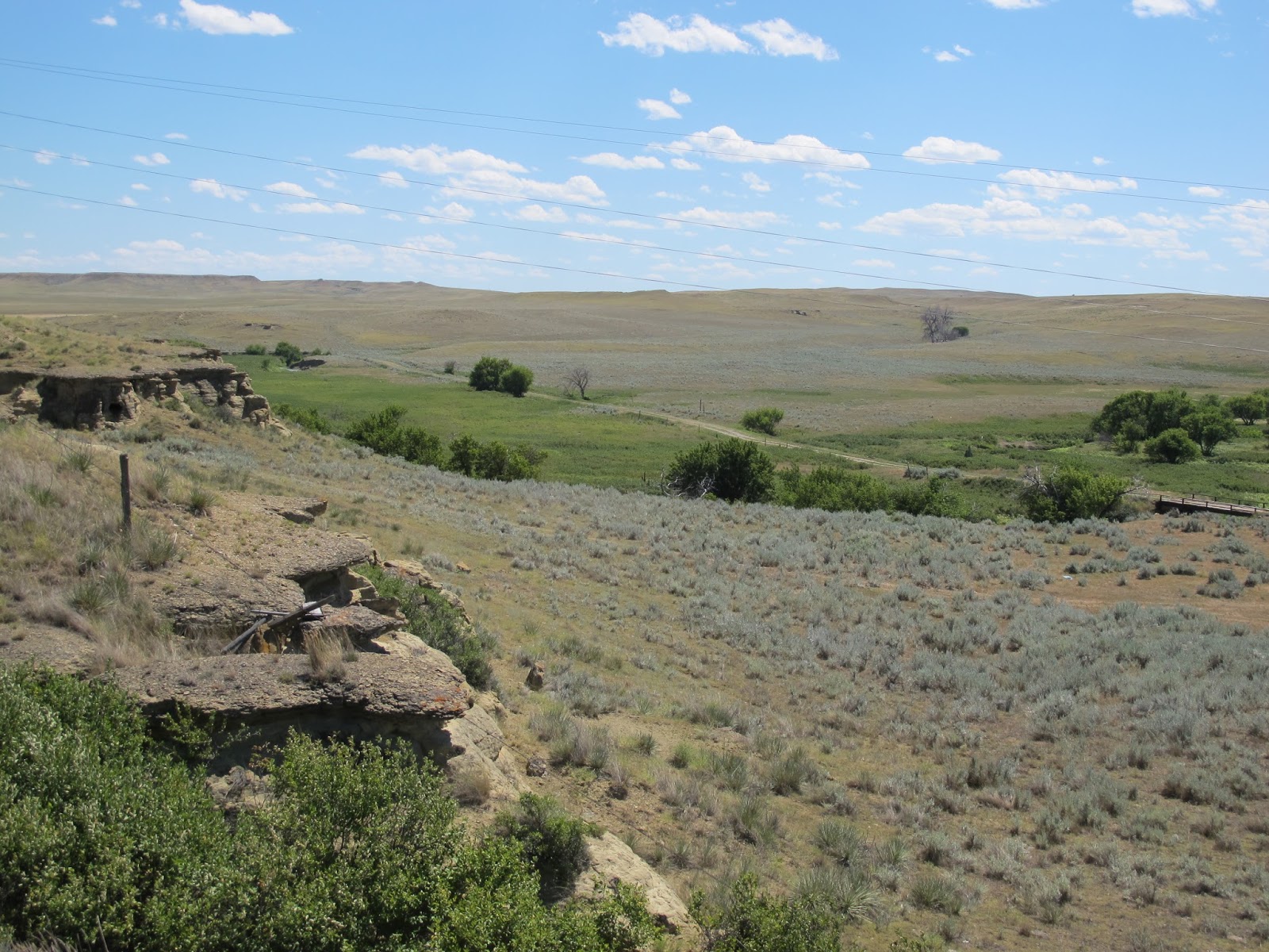 Boyd's Bicycle America - Alliance for Independence: Day 15. To Mosby, MT