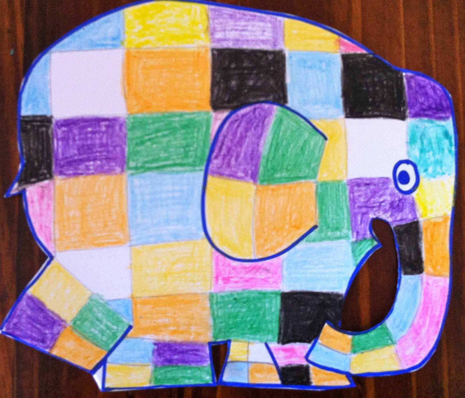 look, love, create: Elmer the Elephant by David Mckee