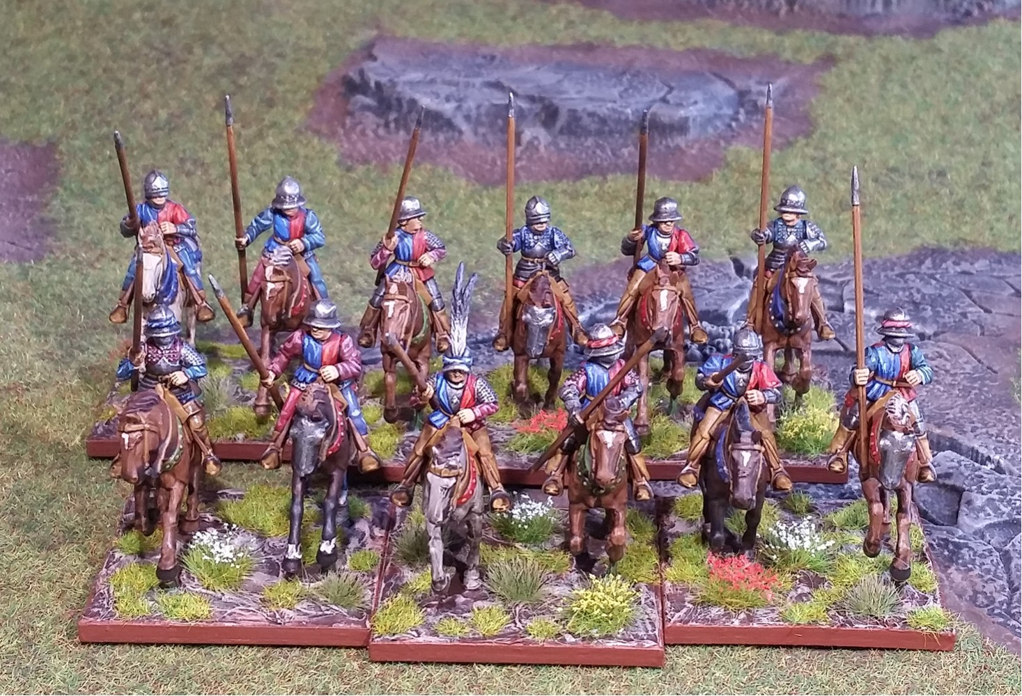 WAB Corner: Perry WotR Light Cavalry - Completed