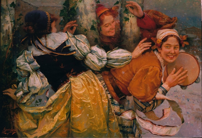 Ignacio Larra, 1954 ~ Figurativ Mural painter | Tutt'Art@ | Pittura ...