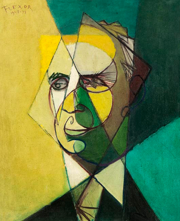 Self Portrait, 1947- 48 | Samson Flexor - C o c o s s e