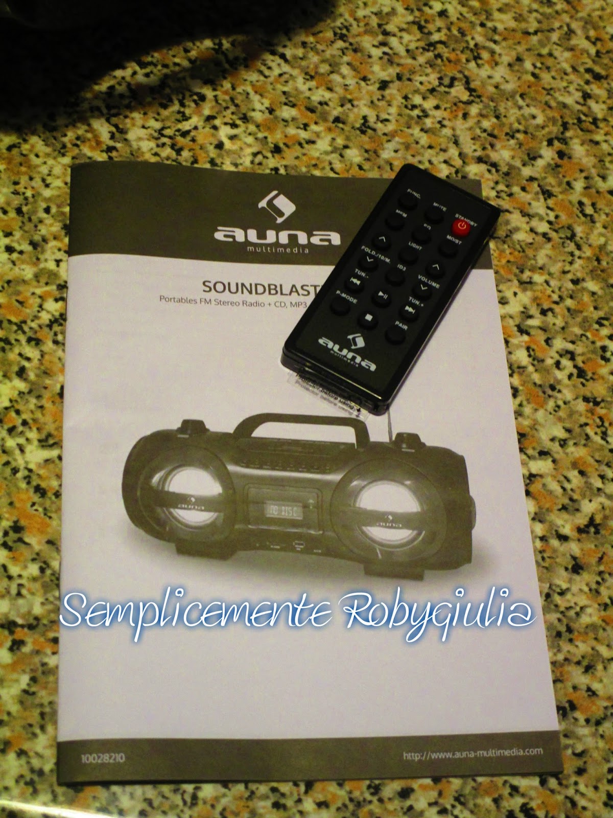 Semplicemente Robygiulia: Electronic Star: Auna Boombax