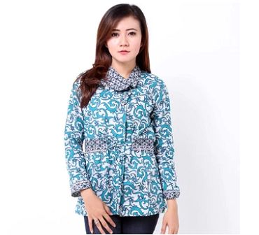 20+ Seragam Batik Guru Modern, Modis dan Praktis! | Model Baju Batik Kantor