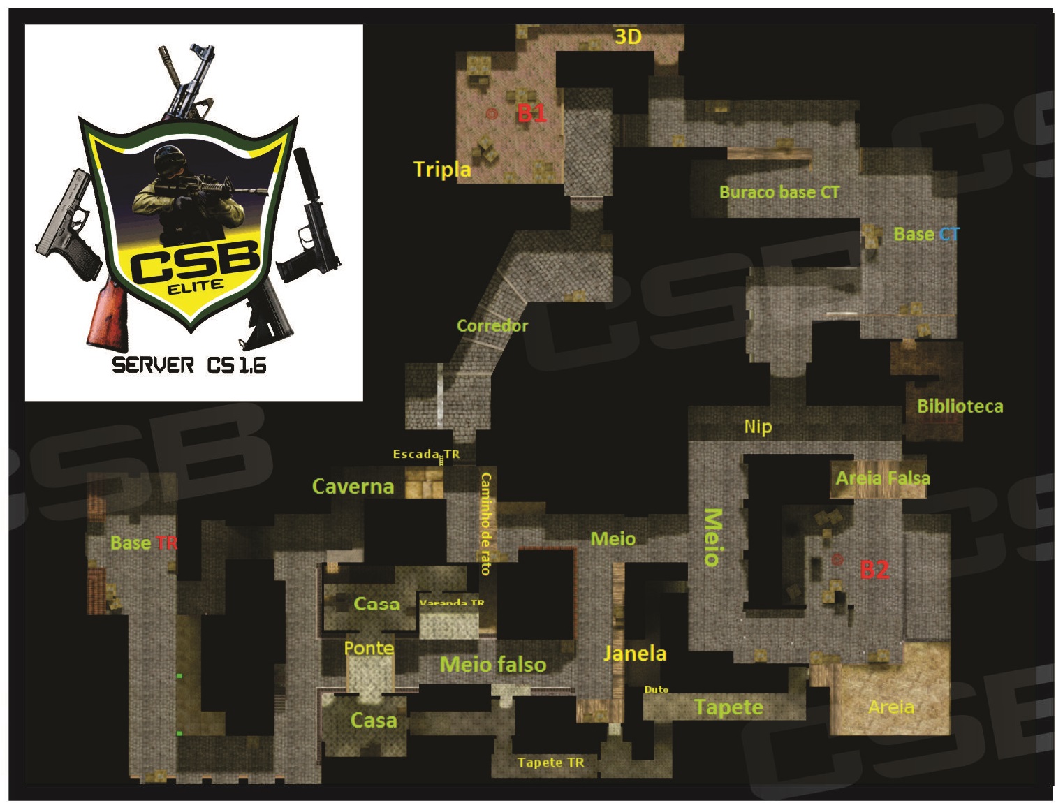 CS BRASIL ELITE: POSICOES DE_INFERNO CS 1.6