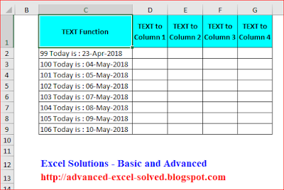 Split Data | Excel Solutions - Basic and Advanced