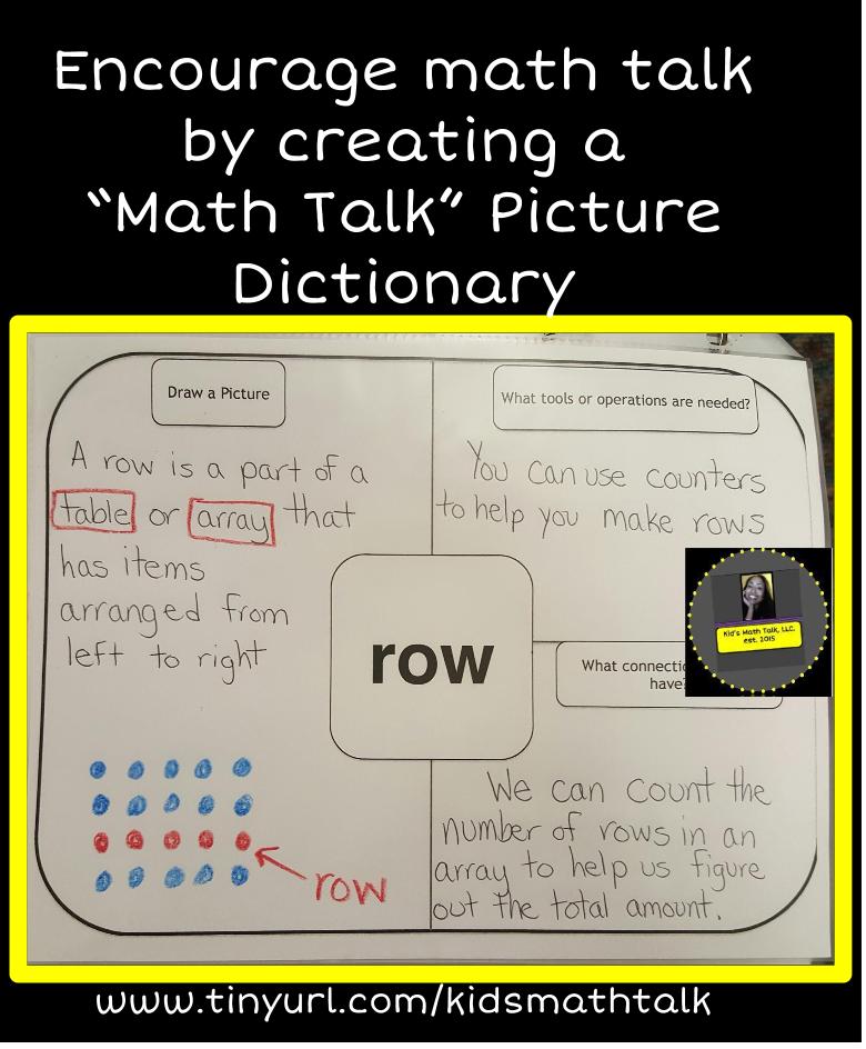 Kid's Math Talk: 3 Steps to Math Talk in the Elementary Classroom