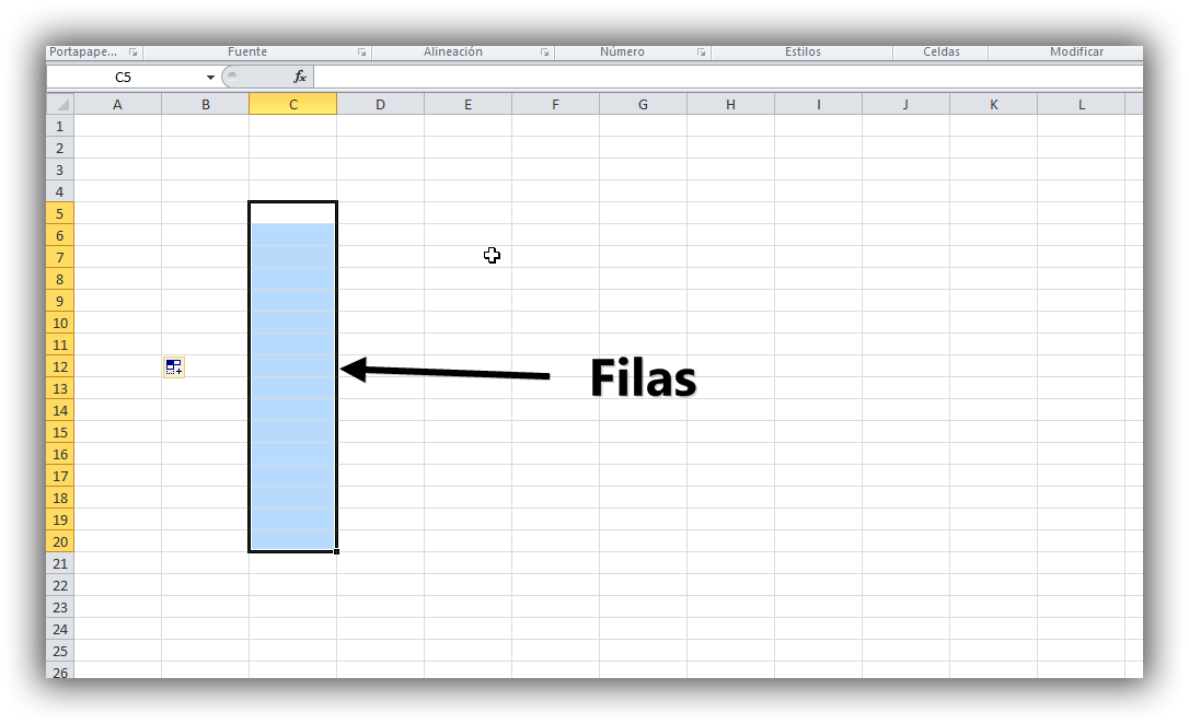 Aprendizaje English ACCESS: Excel básico