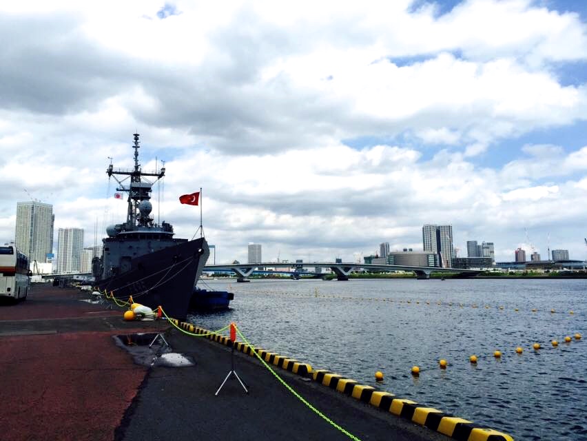 Enjoying Japan!: TCG Gediz (F495) Japonya'da, Turkish Naval Forces TCG ...