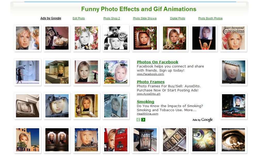 List of Free Online Photo Image Editor and Effects: Funphotobox.com