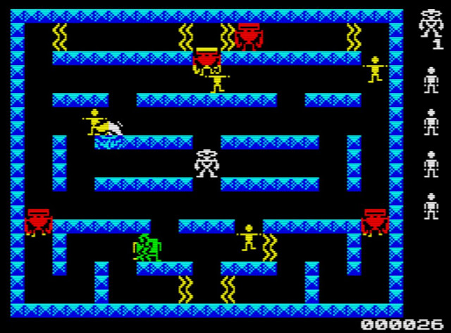 Indie Retro News: CyberMania - Rescuing humans in a new Maze ZX ...