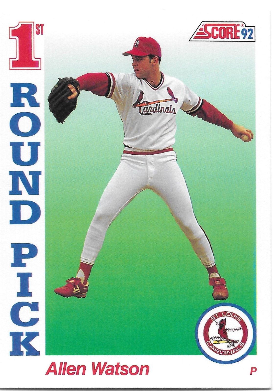 The Snorting Bull: I Love The 1990s Cardinals Part 25 - Allen Watson